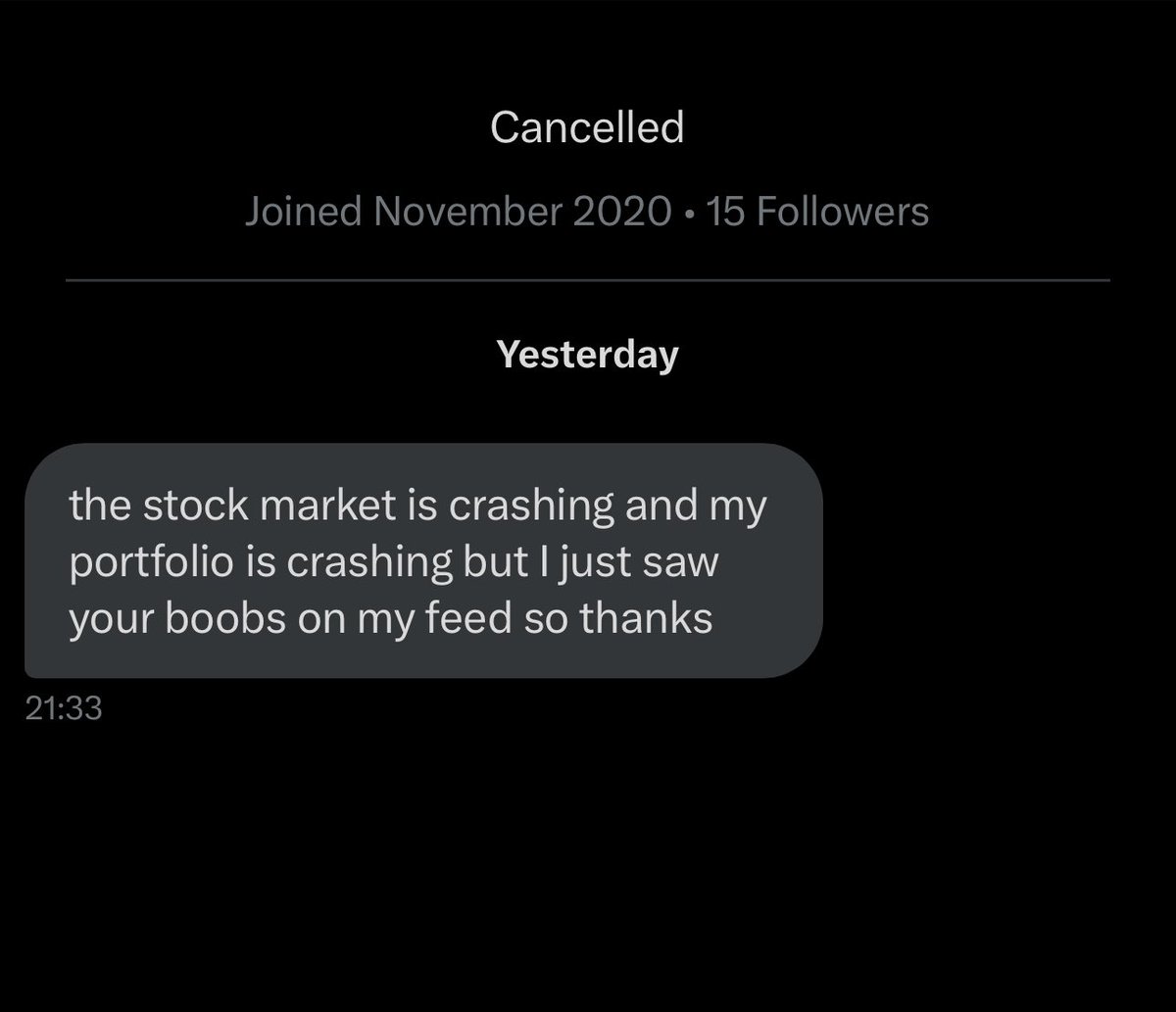 What a message to wake up to https://t.co/4TSHhahf8w