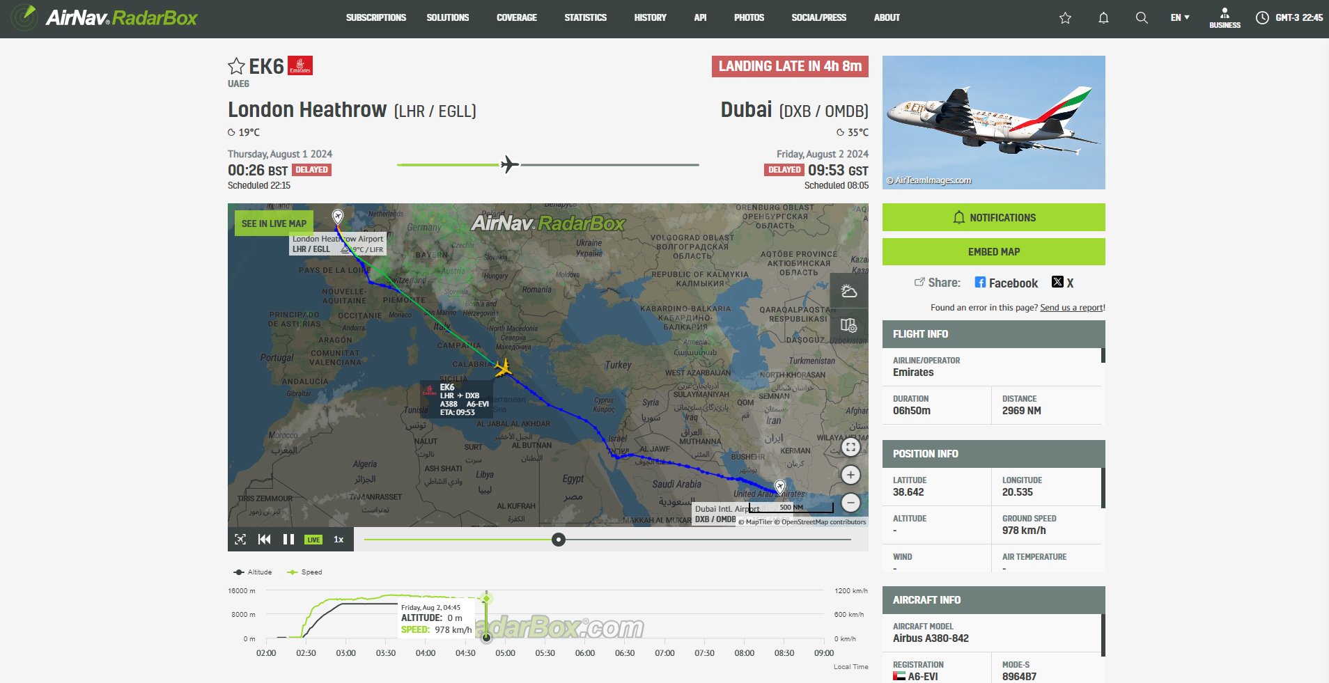 Radarbox AirNav Radar FlightStick ADS B USB Receiver With Integrated