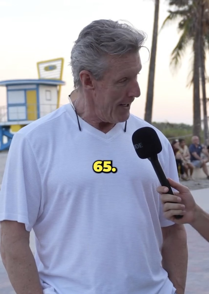 This video of a 65-year-old man is going viral. He gets asked: “What’s ...