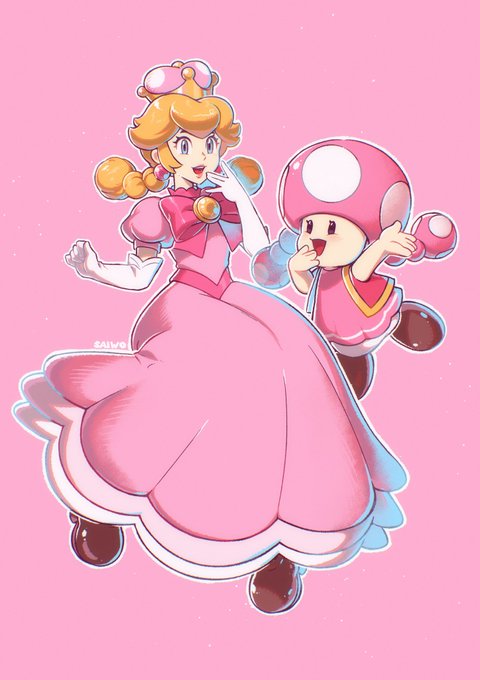 「princess peach」Fan Art(Latest)