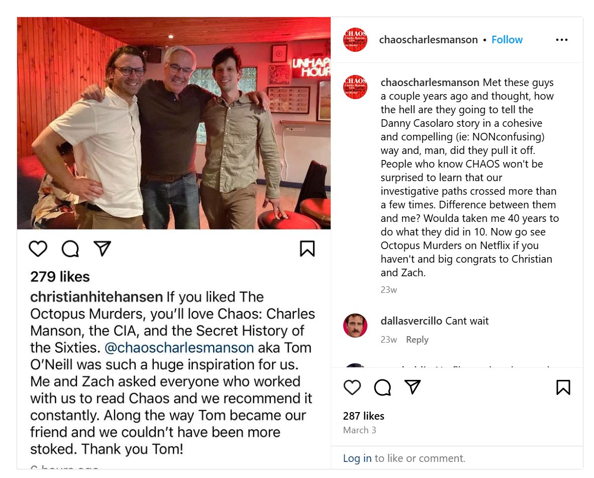 Netflix's releasing both a CHAOS & "Son of Sam" documentary the end of ...