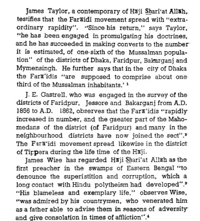 Thread on Haji Shariatullah – The Reviver of Islamic spirit in Bengal ...