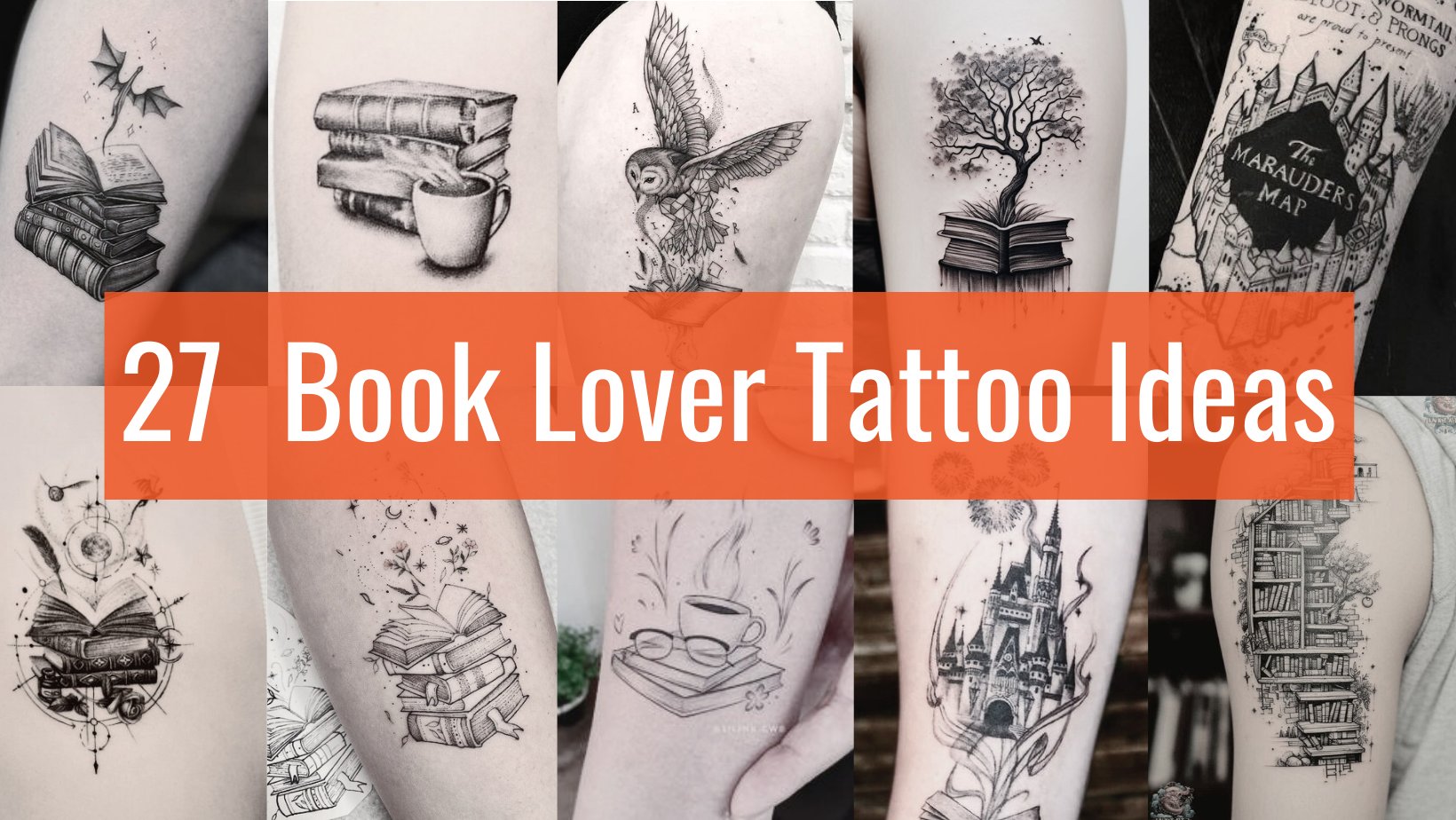 Bookworm Tattoo Designs