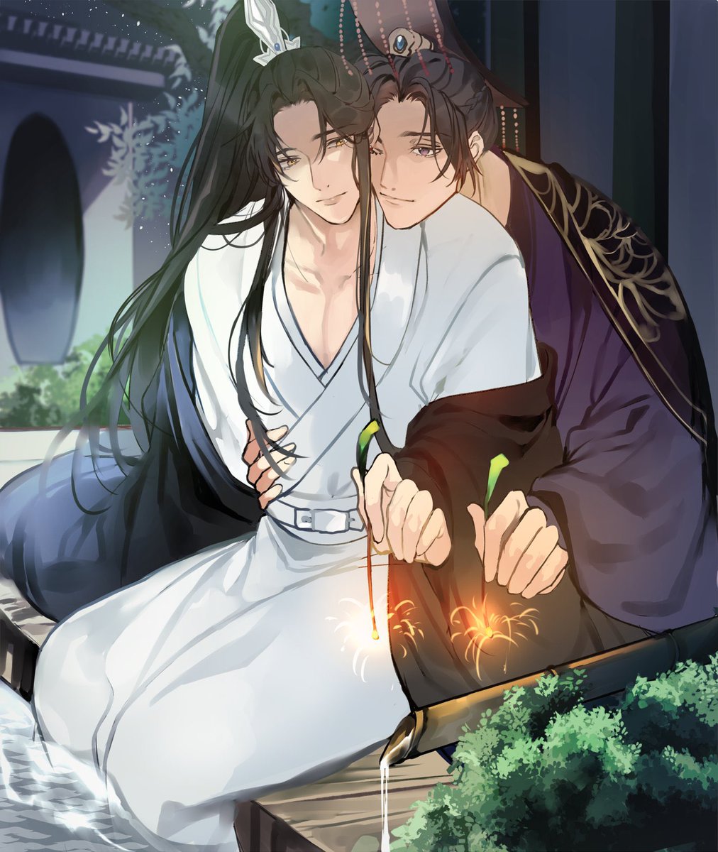 「#svsss 冰秋と漠尚の夏の一コマ 🐶🥒 ️🐹 」香夜📚の漫画