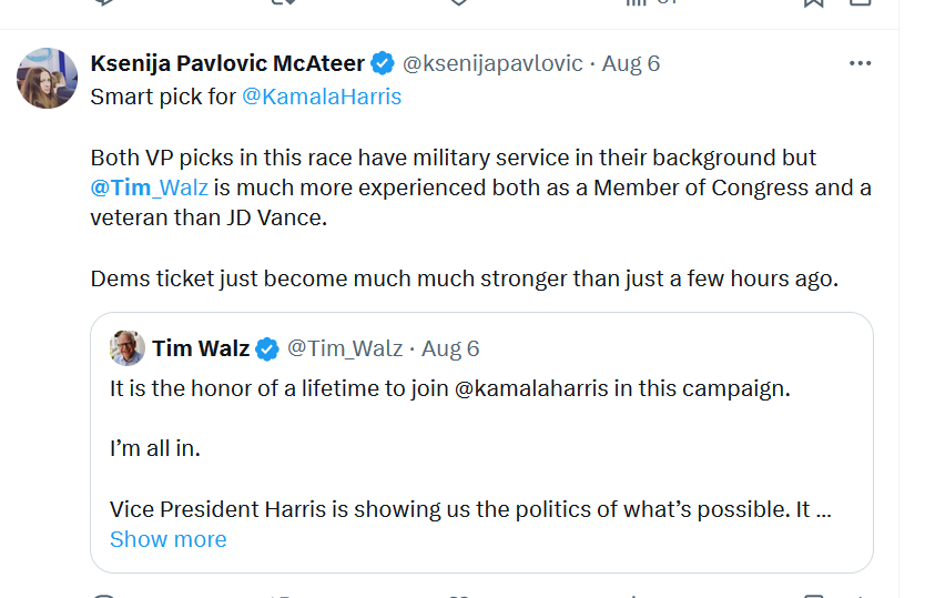 The Tim Walz Newsweek mapping "story" just took a WILD turn. - Part 2 ...