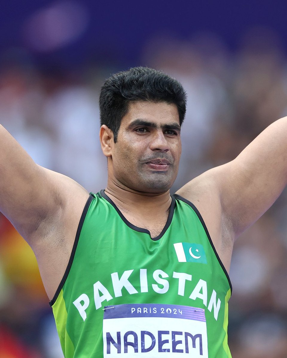 BREAKING: ARSHAD NADEEM WINS THE GOLD MEDAL FOR PAKISTAN IN PARIS 🇵🇰 ️ ...