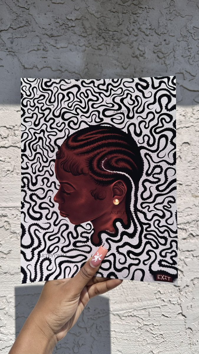 「Red Braided Mazes -Stitch Braids -Braided Baldie -Lemonade」Will👩🏾‍🎨の漫画