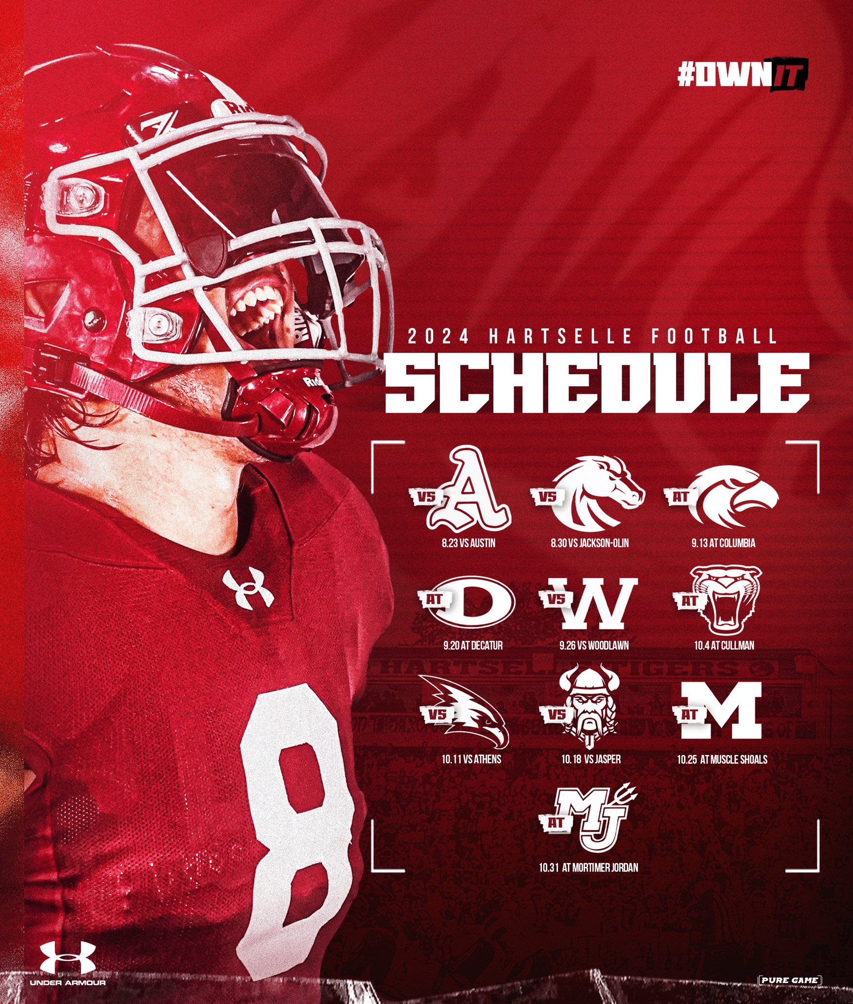 Hartselle Football Logo 48 Blitz Week 7: Athens Vs. Hartselle