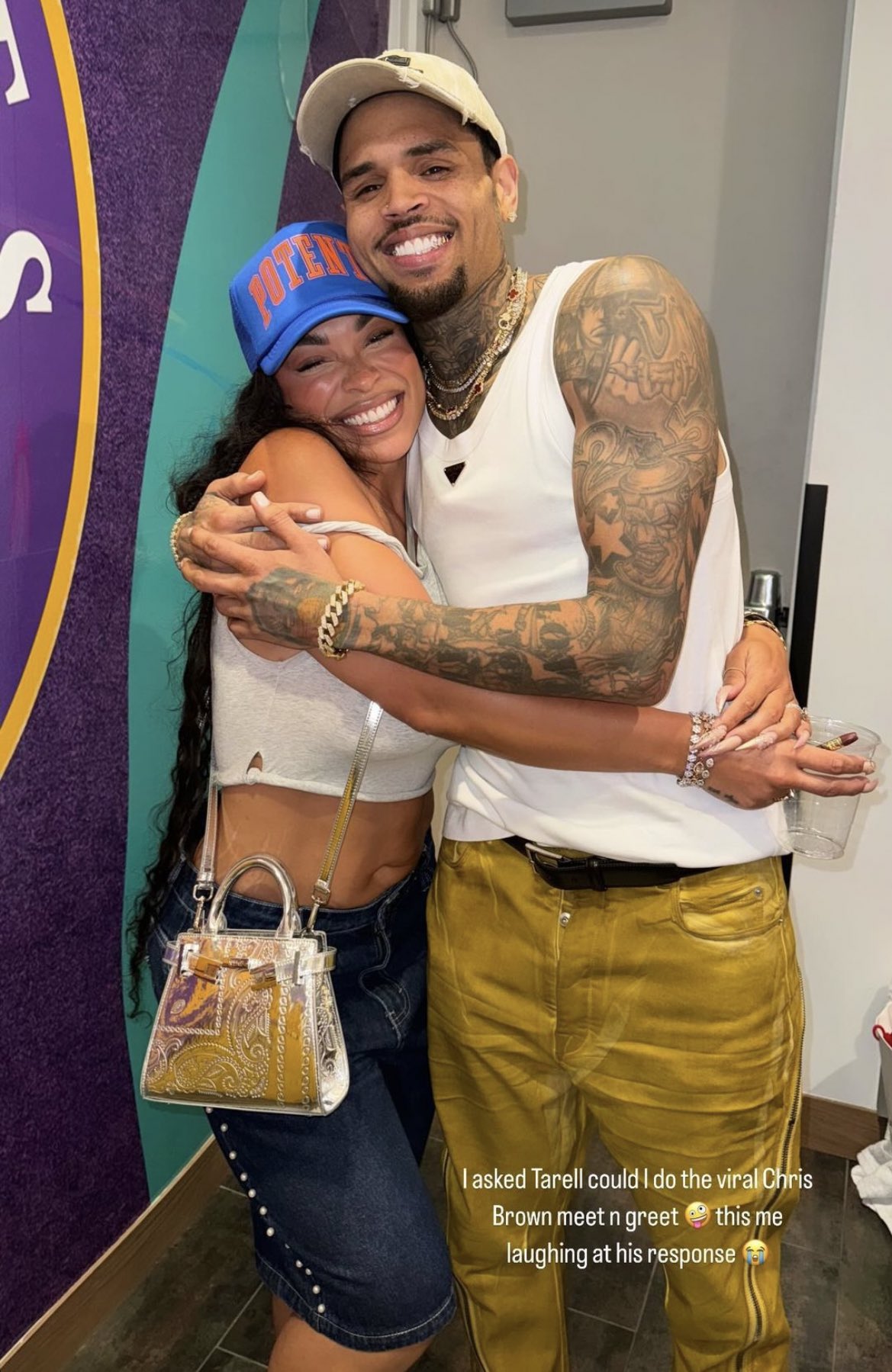 Chris Brown Laughing Fans Think G Herbo Is Dissing Chris Brown In His