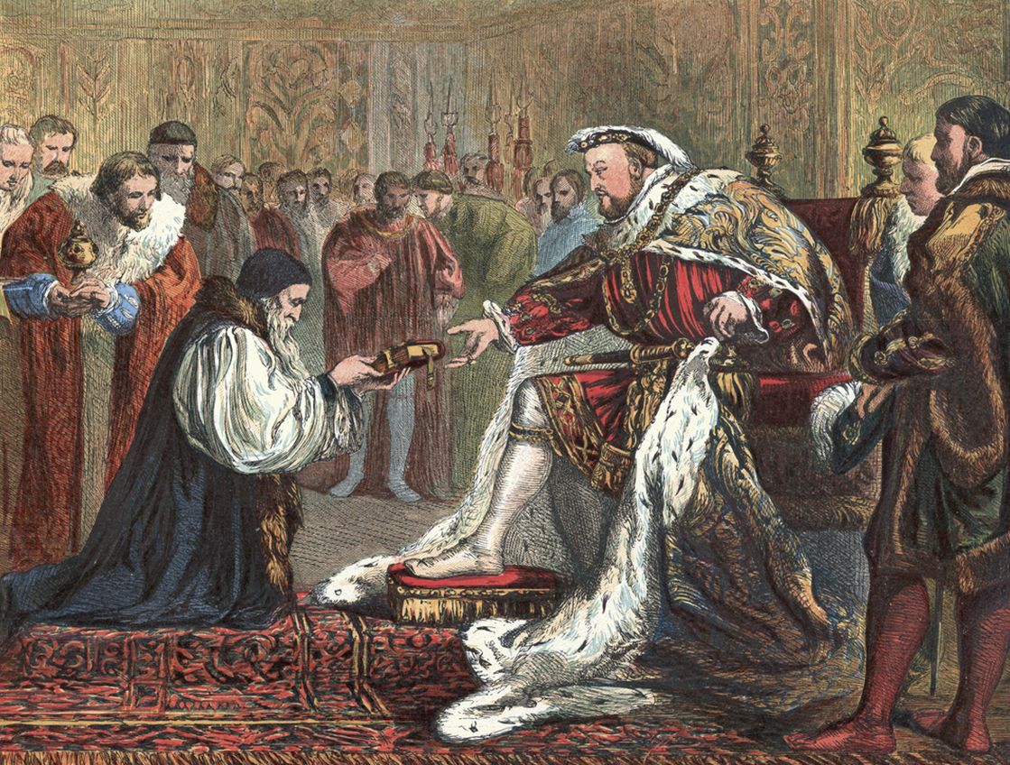 The “divine right of kings” is a concept that claims a monarch's right ...