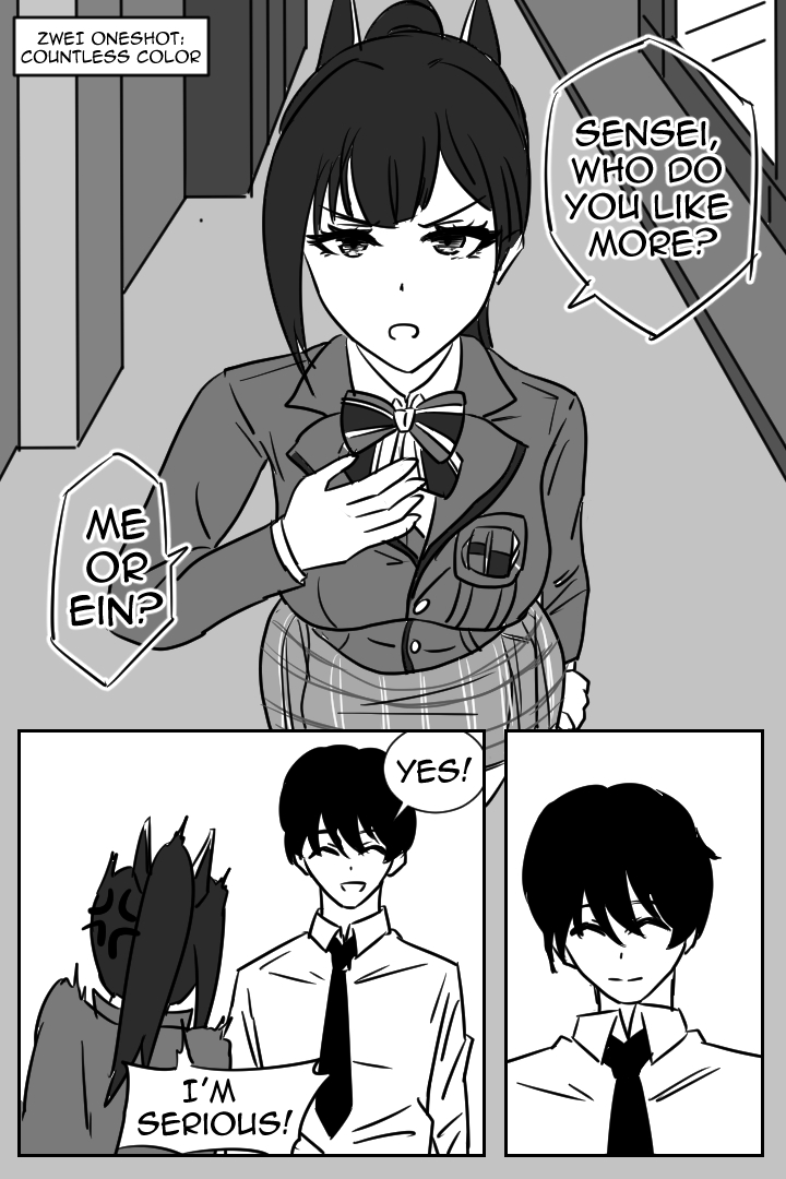 Zwei Oneshot: Countless Color (1) #NIKKE #comic