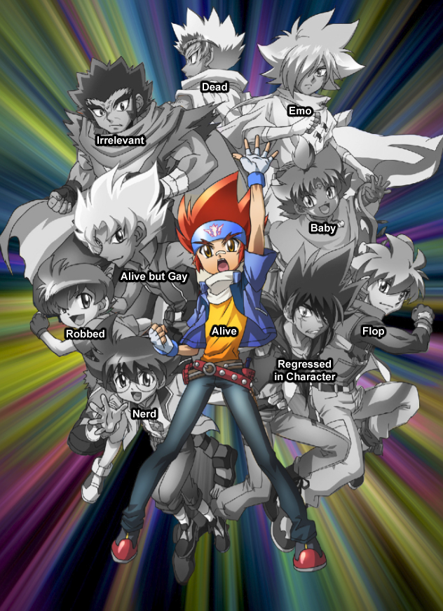 Beyblade Metal Fury All Legendary Bladers