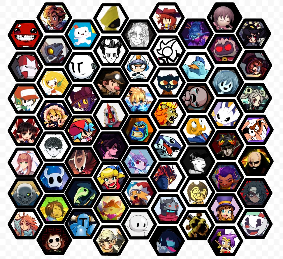 The Crossover Game Roster