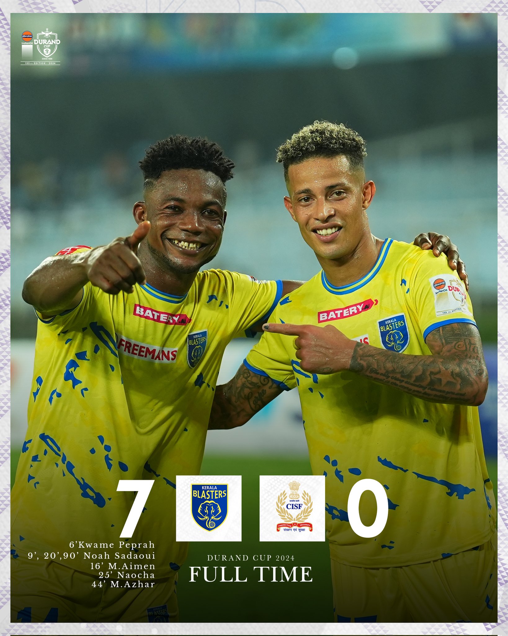 Bengaluru FC vs Kerala Blasters: Recorde de confrontos diretos de todos os tempos, Durand Cup ...