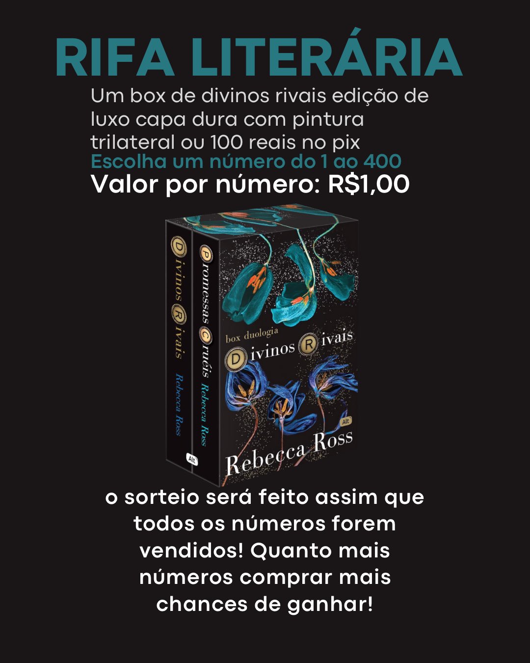 𝐕𝐞𝐧〄 FAZENDO UMA RIFA LITERÁRIA on X: RIFA LITERÁRIA Um box🧂 Descubra a ...