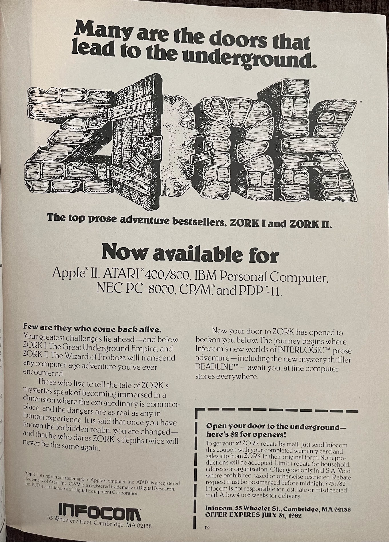Zork Logo Data Driven Gamer: Game 55: Zork I