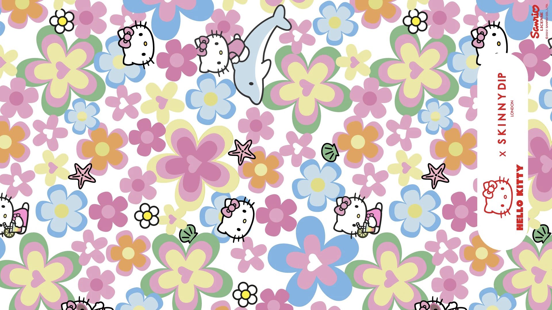 Hello Kitty Zomer Wallpaper Desktop Hello Kitty Sparkling Magic