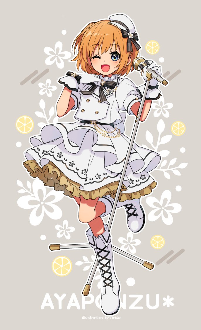 お仕事】2025年1月25日開催のあやぽんず*さん()ワンマンライブ『PONF」|Arisa🐧のイラスト