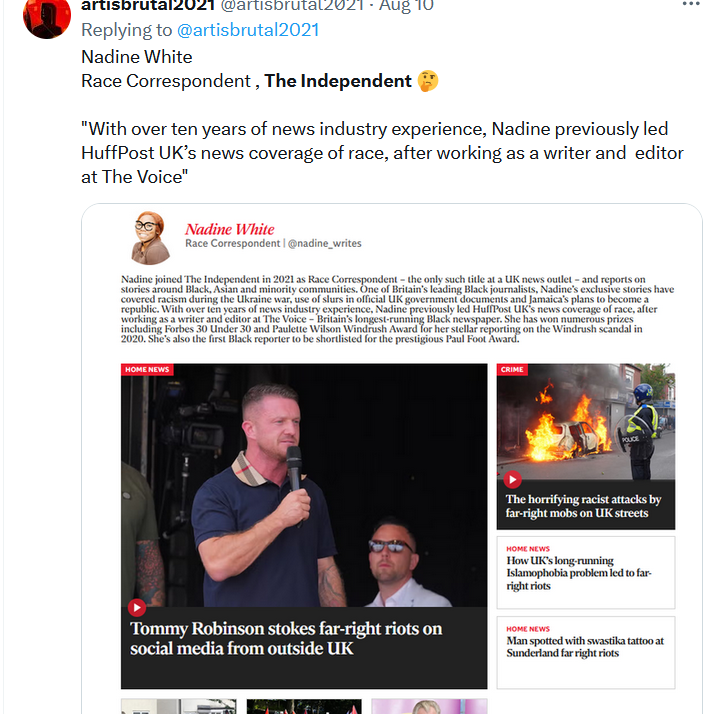 Femi on my TL again.🙄 I see he's into weaponized language. And writes ...