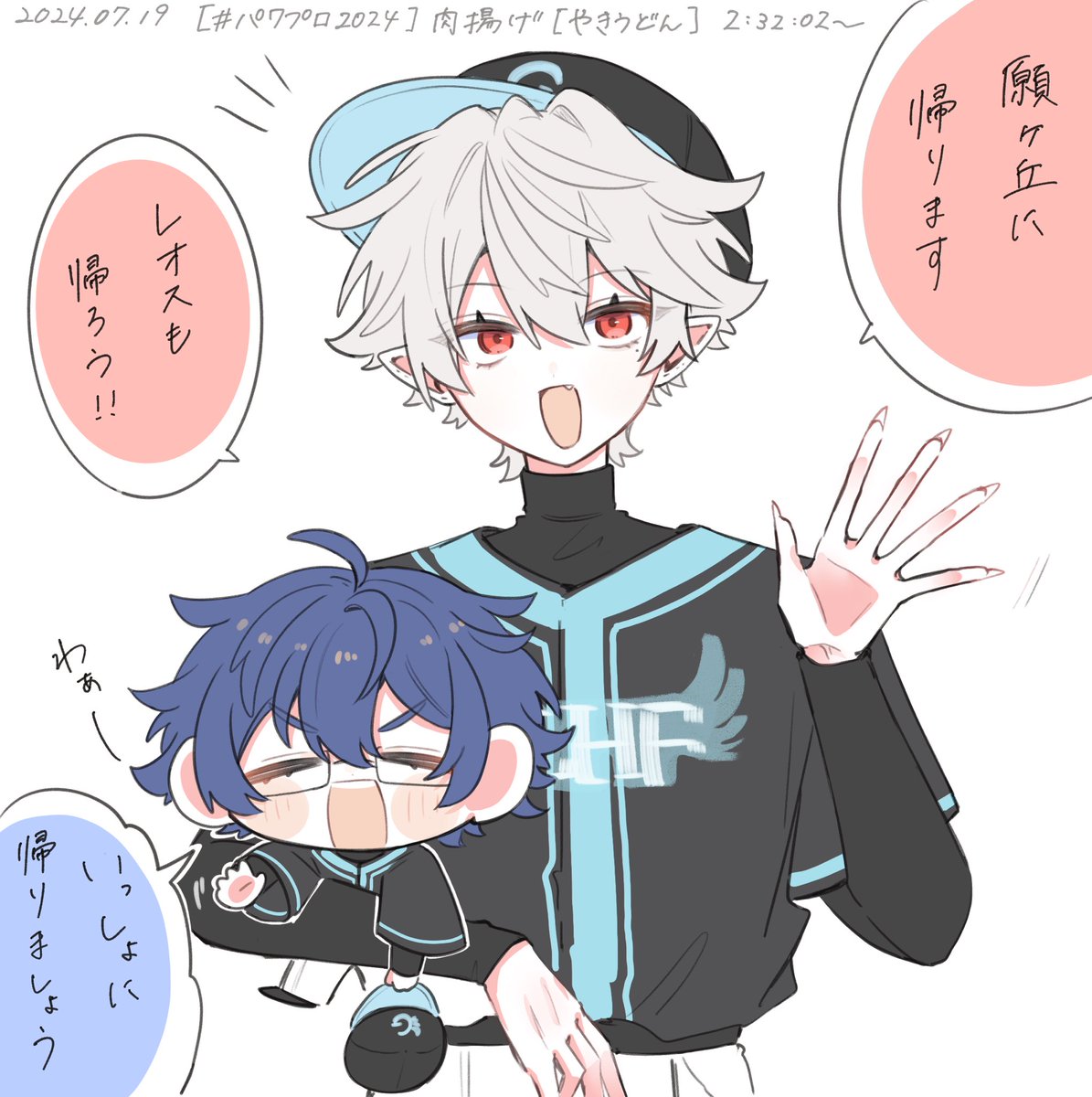 「優しさが溢れてた #KuzuArt #にじGTAFA」しおり💮の漫画