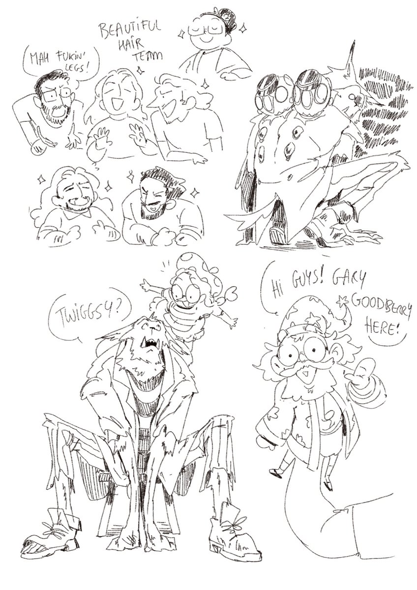 「A few more Ouaw sketches :) I haven't been able to watch man」🇫🇷🇷🇪Simi ...