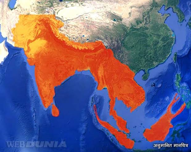 Ancient Names & Maps of India🧵 1. Jambudweep - Thread from Vertigo ...