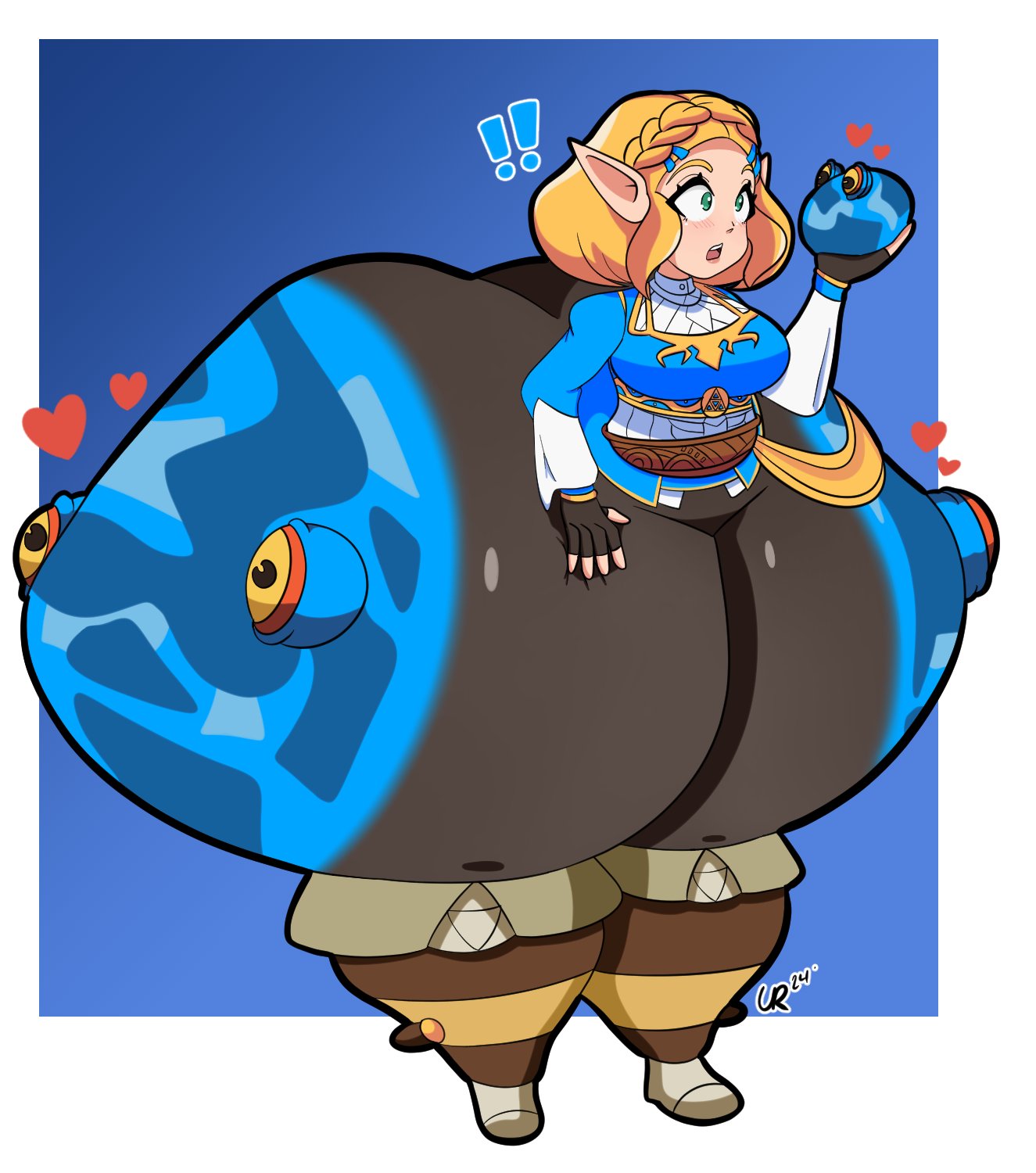 Inflated Zelda