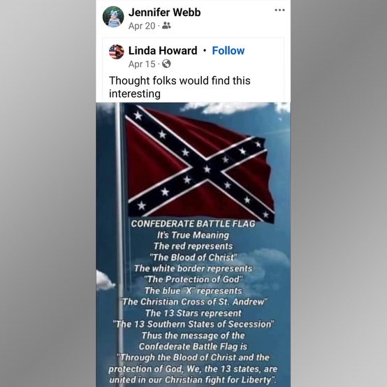 Christian Confederate Flag Redesign Of The (American Protestant)