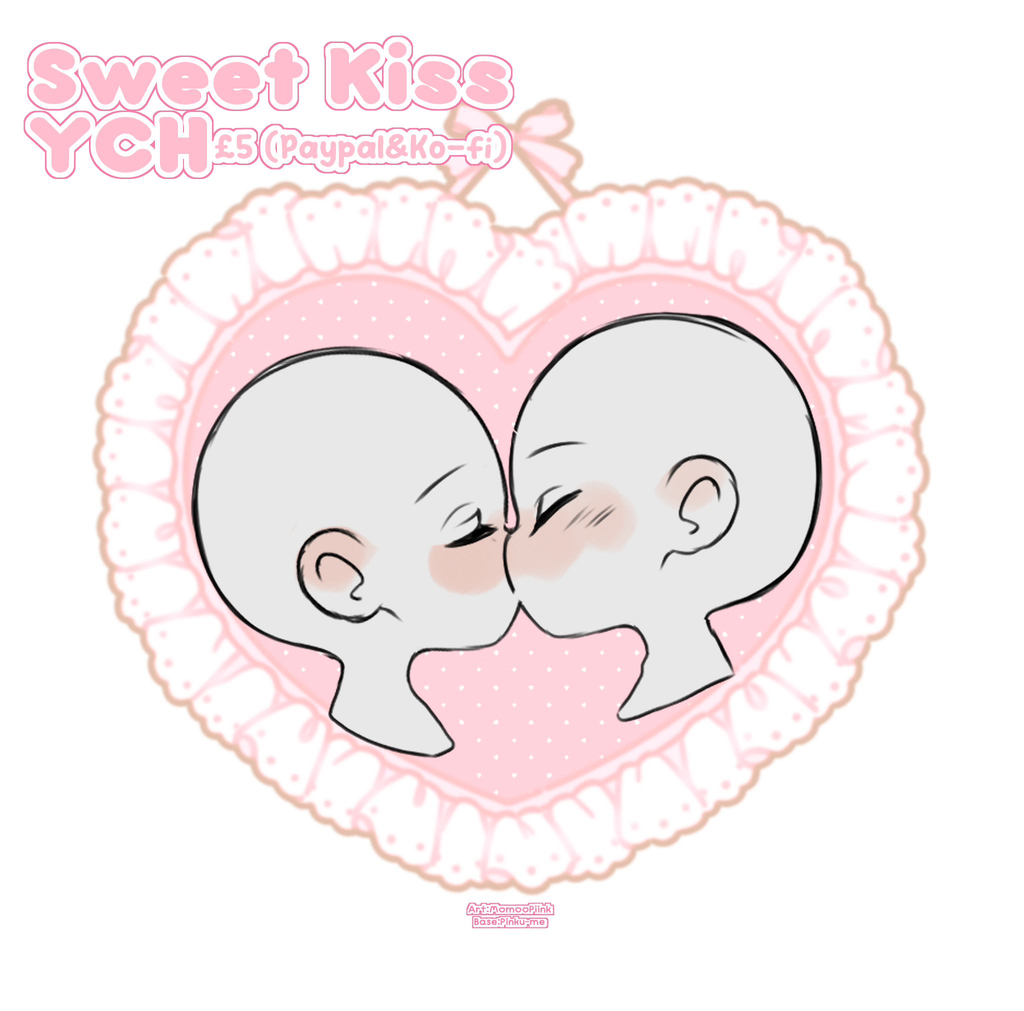 Anime Kiss Base Subscription July Pinku Me's Ko Fi Shop