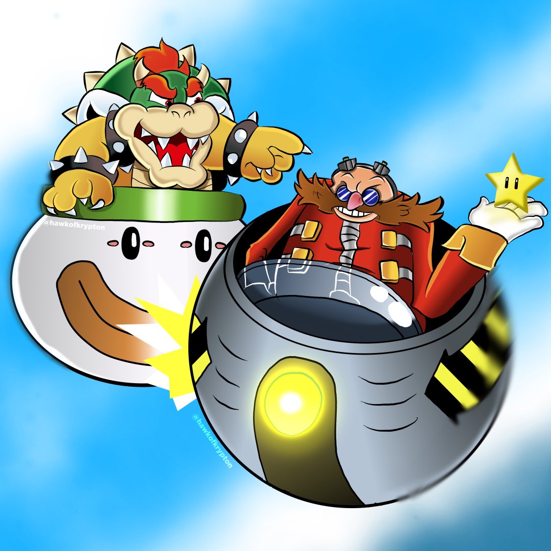 Bowser Vs Dr Eggman