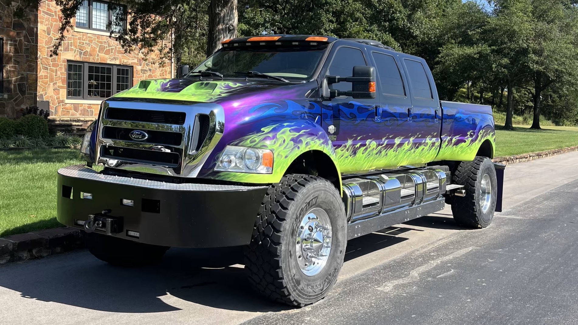 Custom Ford F650 Shaq's New Ford F 650 Extreme Costs A Cool $124K