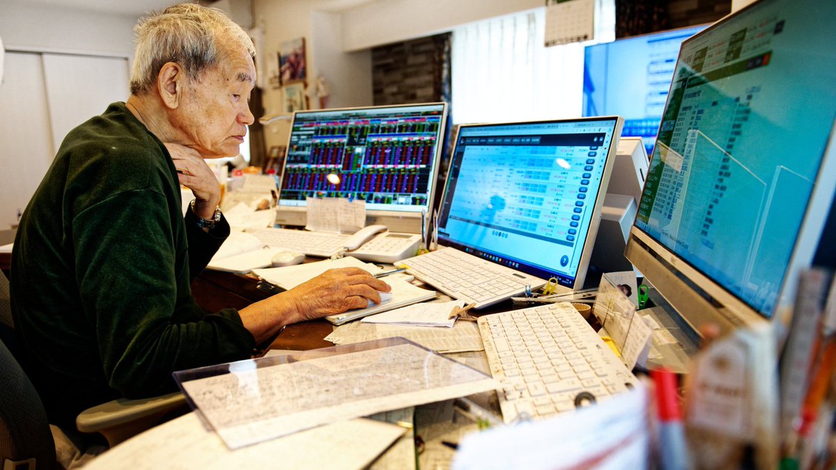This is Shigeru Fujimoto. An 87-year-old investor who has made over ...