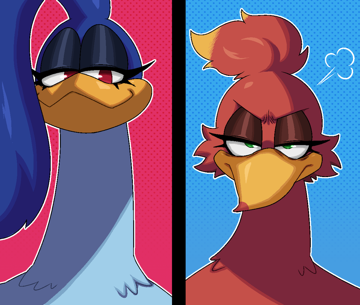 Road Runner x Kazooie kinda like drawing these 2 together~ https://t.co ...
