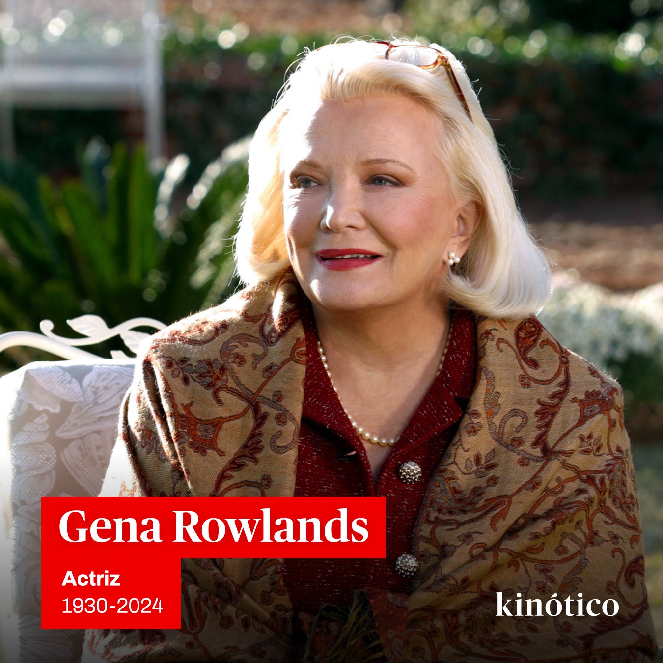Gena Rowlands El Diario De Noa