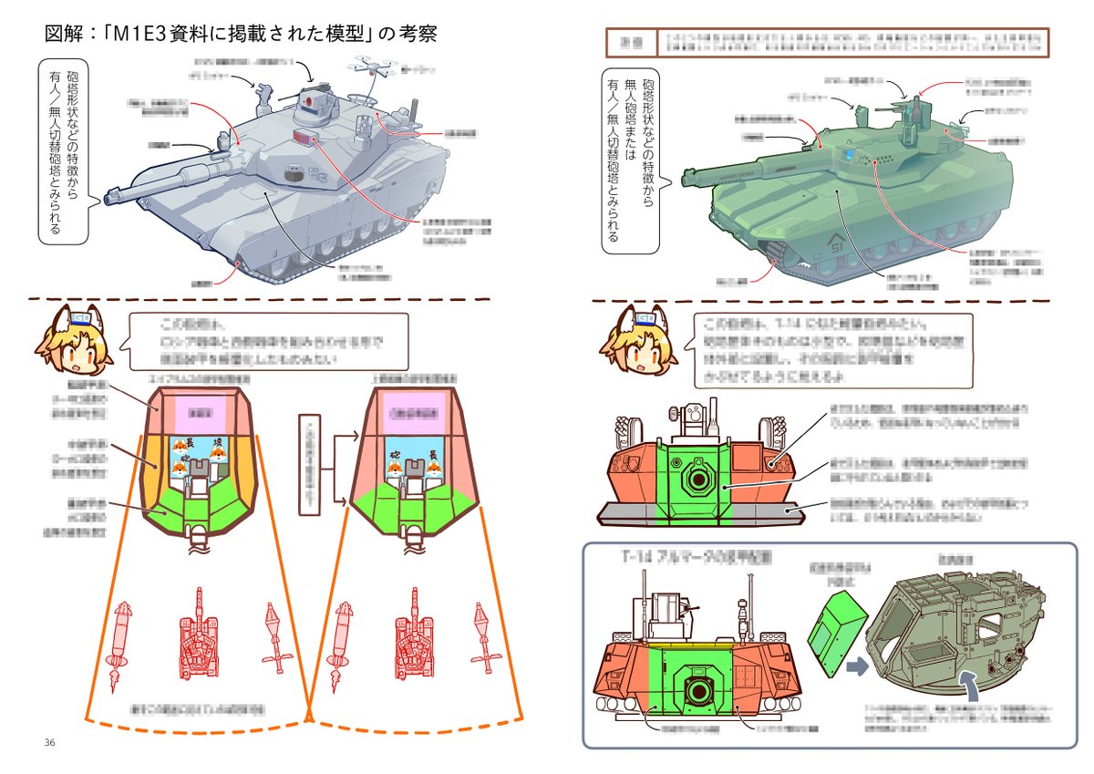 M1E3 エイブラムス 上巻」委託販売中です。 メロンブックス→ https://t.co/kPPO1etBl8 とら」名城犬朗 C106新刊戦車本 委託販売中の漫画