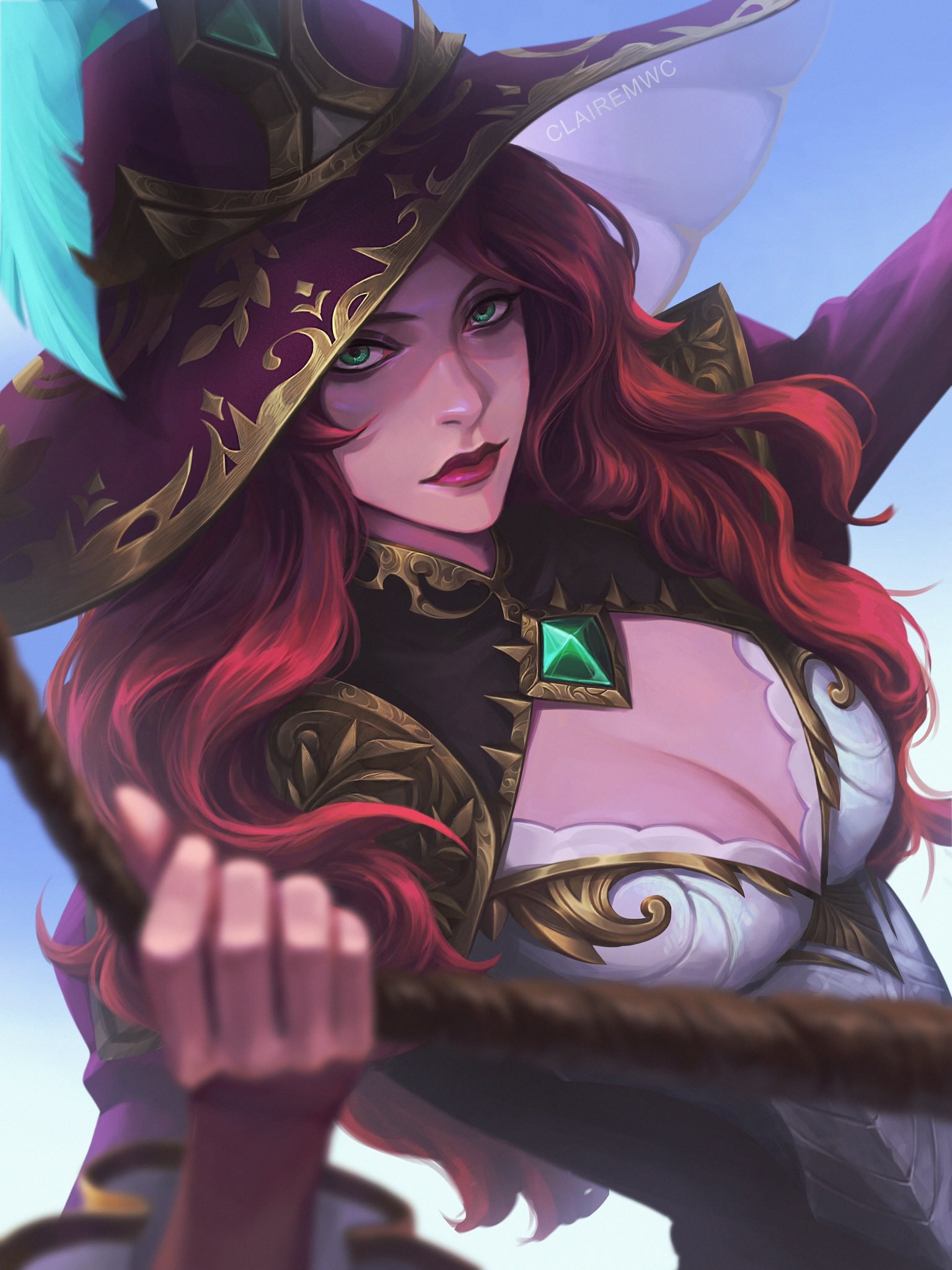 League Of Legends Miss Fortune Fanart Lunar Beast Mf Fanart ? Miss