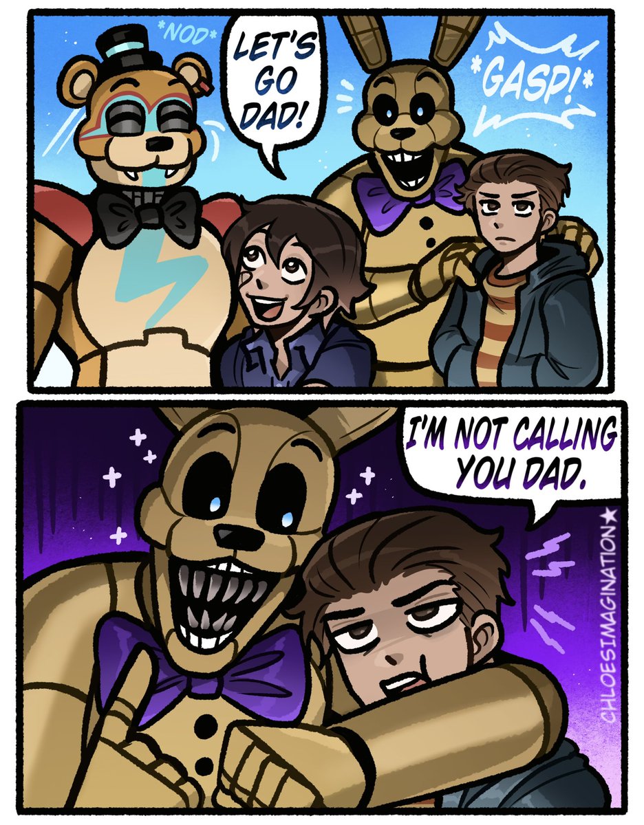 「Glamrock Freddy's life is so hard in FNAF... 」ChloesImagination💫の漫画