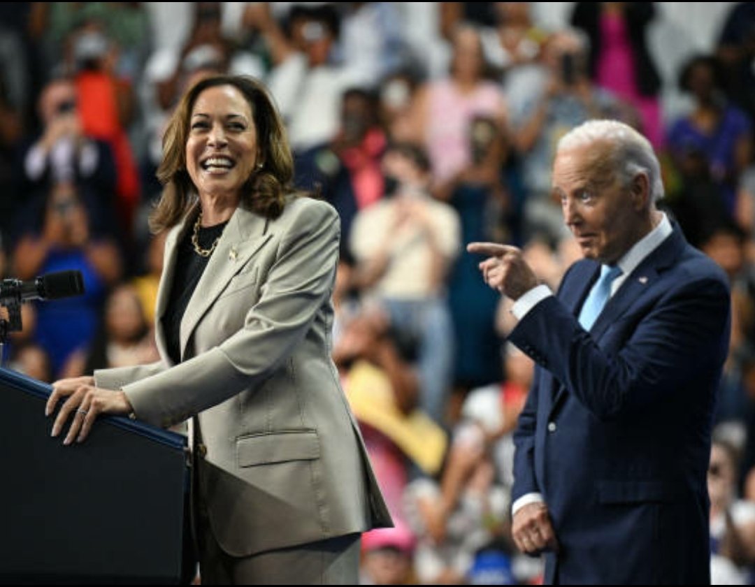 Crowds pouring into the Biden-Harris event in Maryland today (WATCH ...