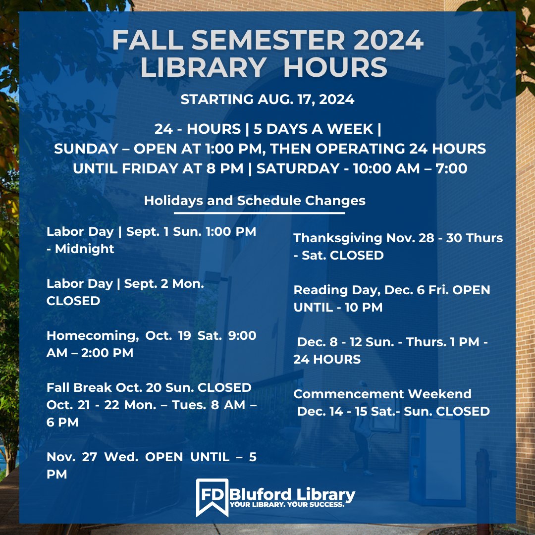 F.D. Bluford Library (@blufordlibrary) / Posts / X