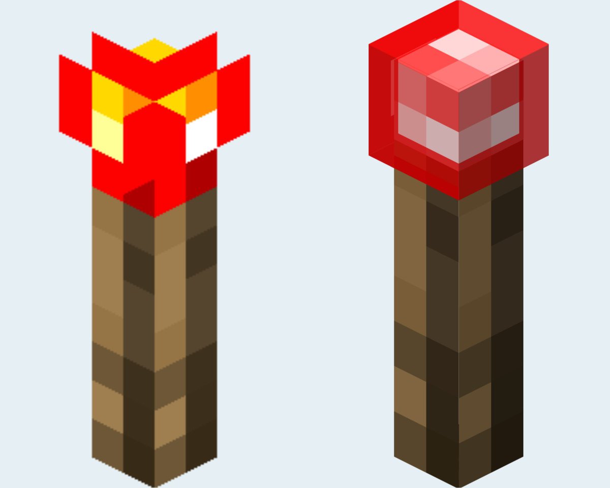 Redstone Torch In Real Life