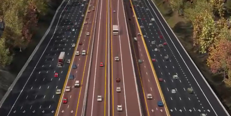 Atlanta Freeway Lanes