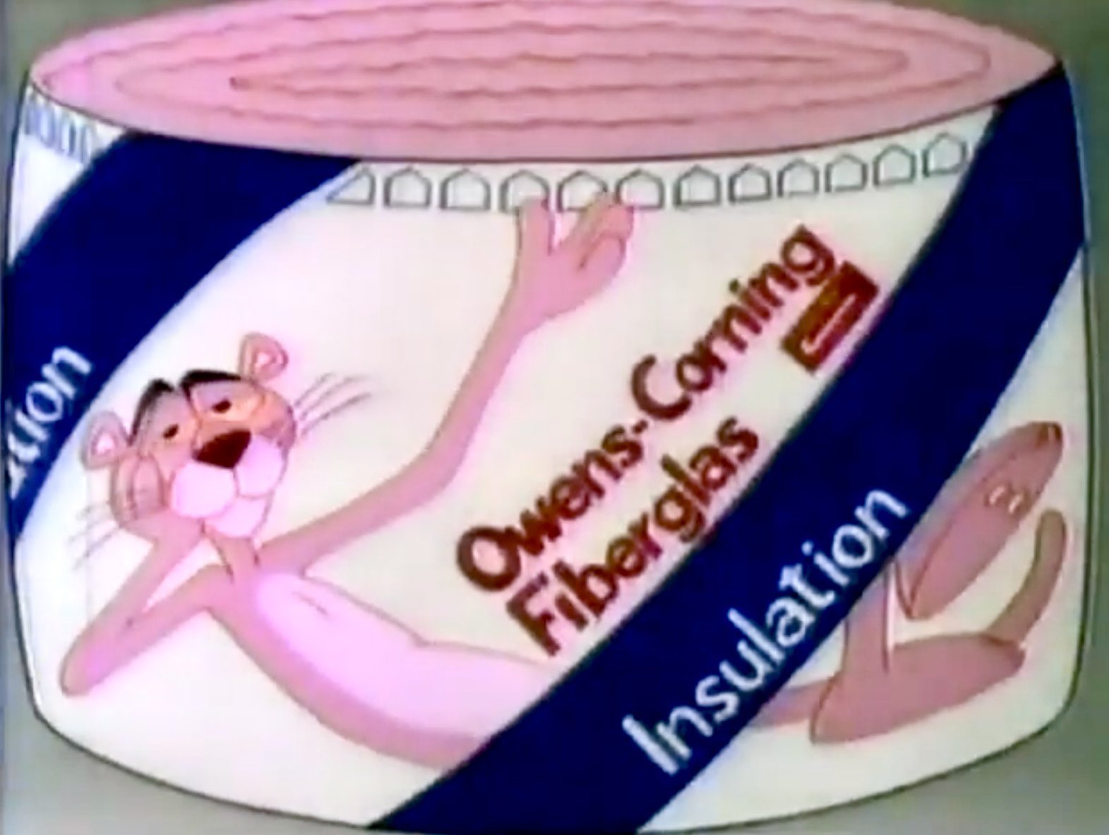 Pink Panther Insulation Logo Wishing You Cozy Holidays And A...
