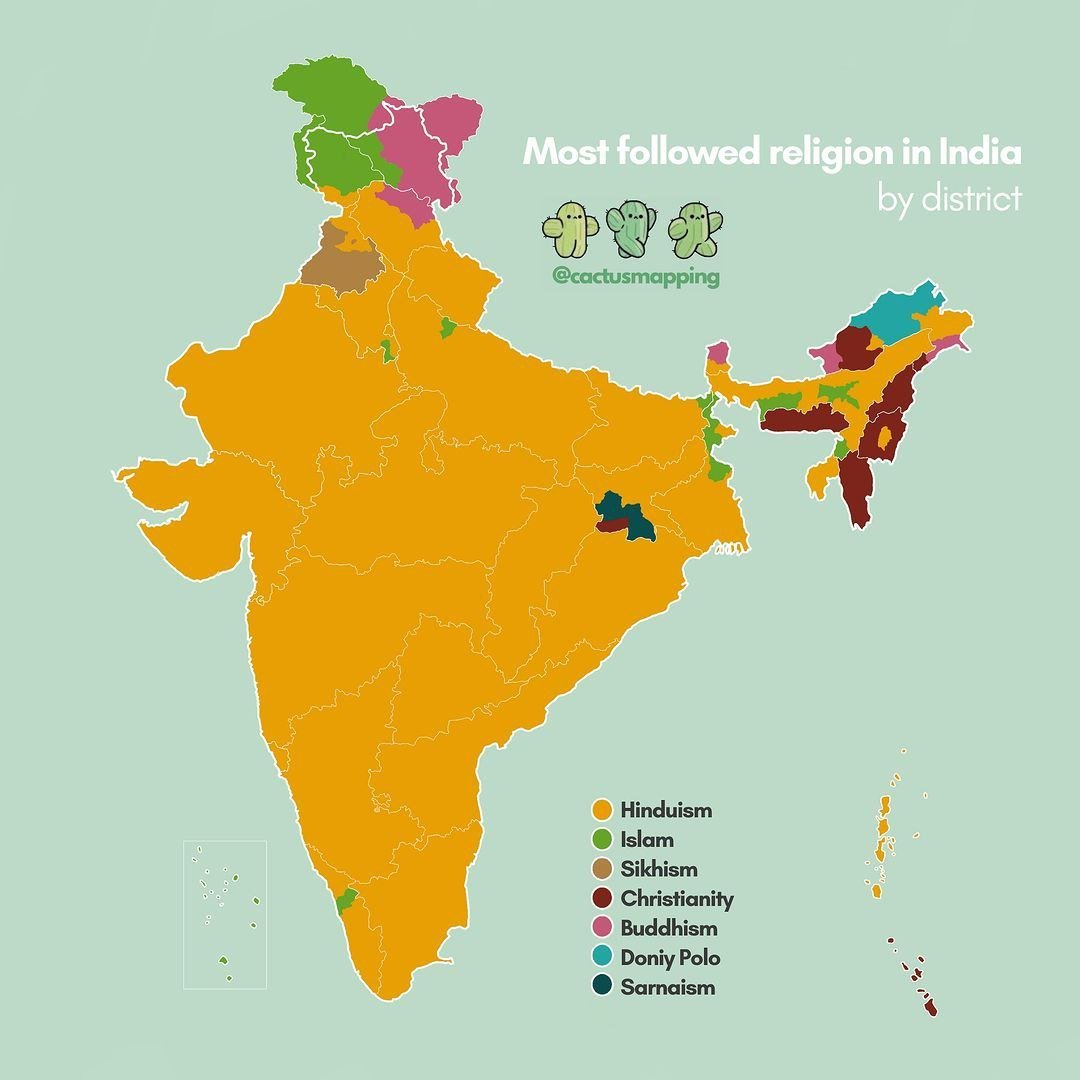 Hinduism Religion Map A Closer Look At How Partition Changed Punjab's