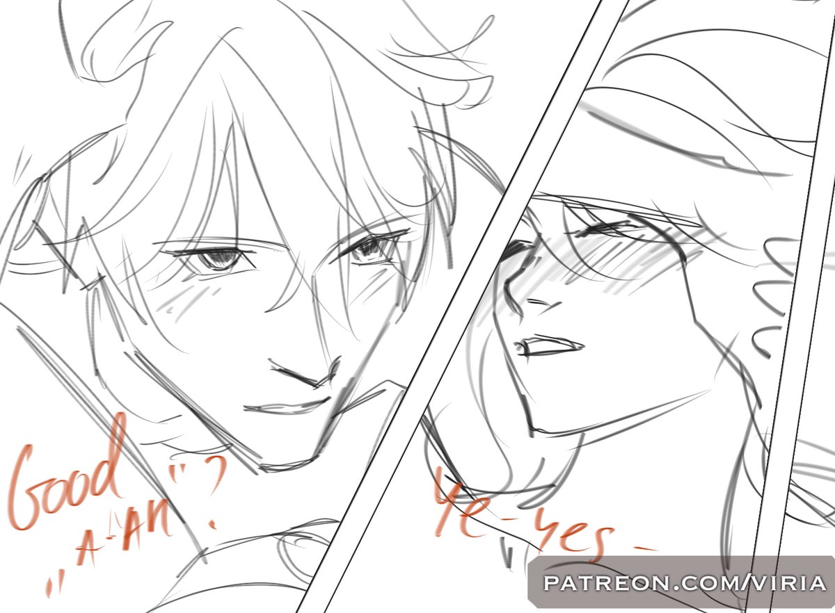 「bargain with one's self - full comic sketched - nsfw is up o」vika🌿の漫画