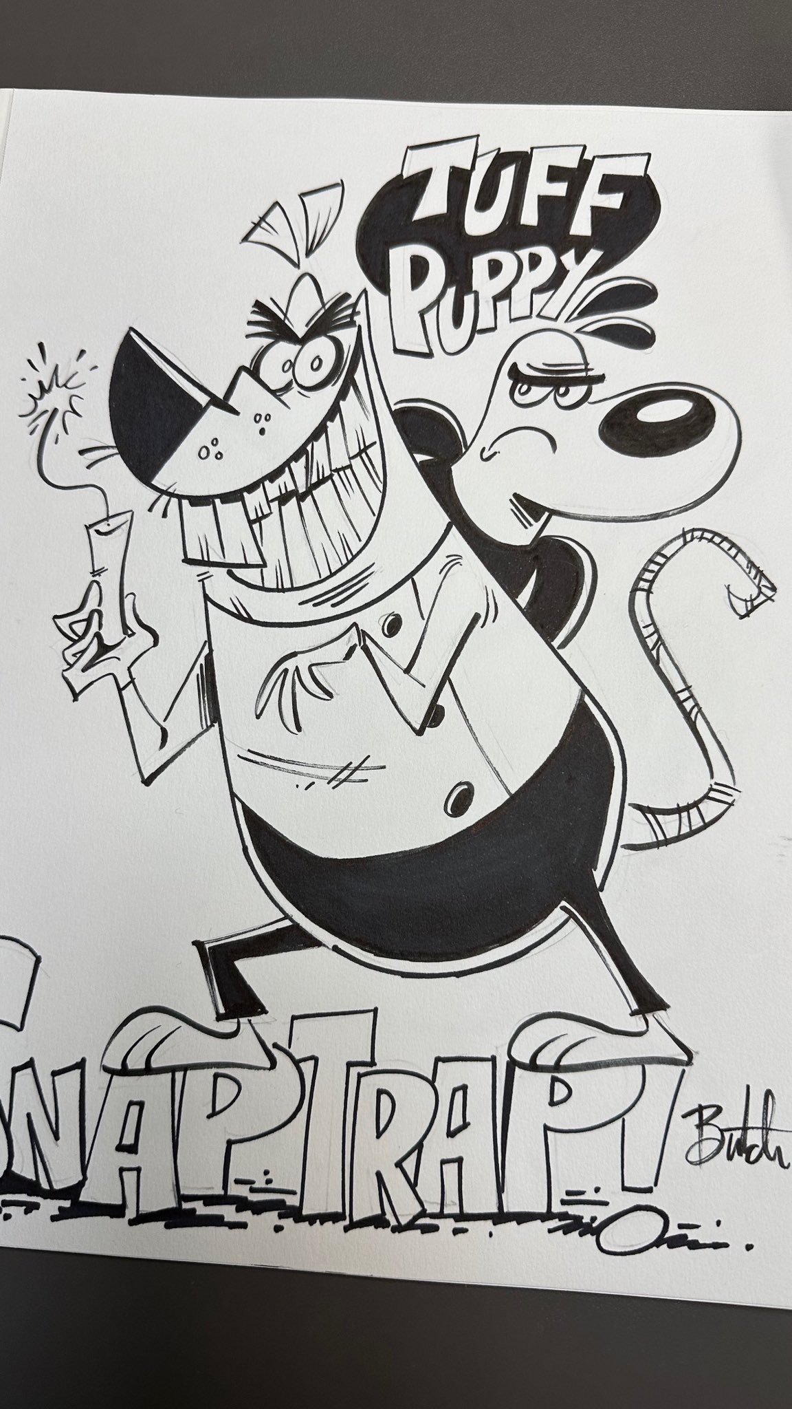 Tuff Puppy Snaptrap Larry T.U.F.F. Mission X By KingShovelton On