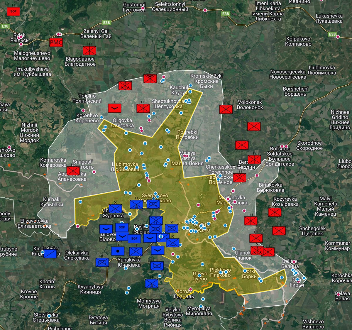 Ukraine Control Map's Threads – Thread Reader App