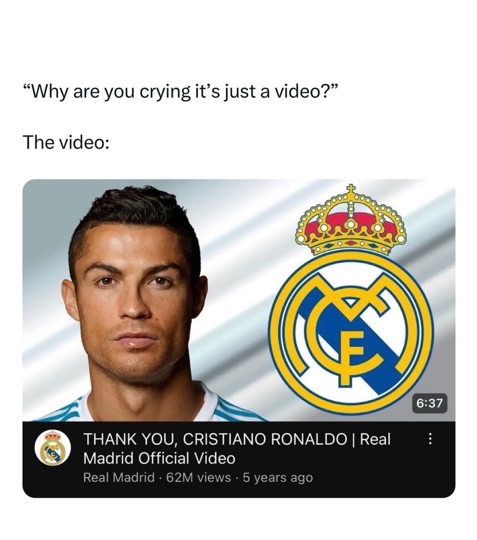 Thank You Cristiano Ronaldo Real Madrid Official Video Portugal's