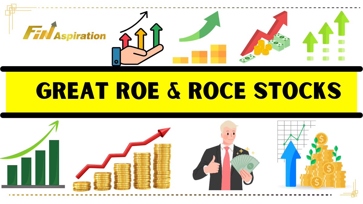 👉 Stocks More than 15% ROCE & ROE 🌟 A List of 15 Stocks, Investors Must ...