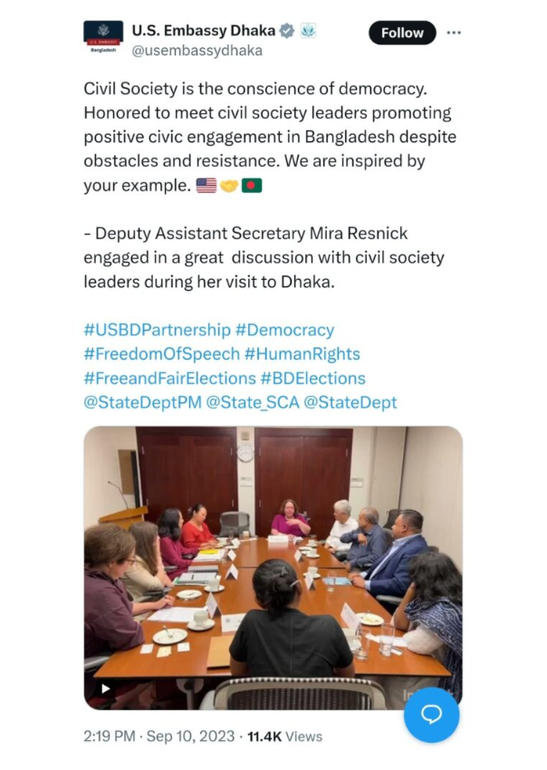 India, Bangladesh, US Embassy and Regime Change (Thread) Decoding The ...