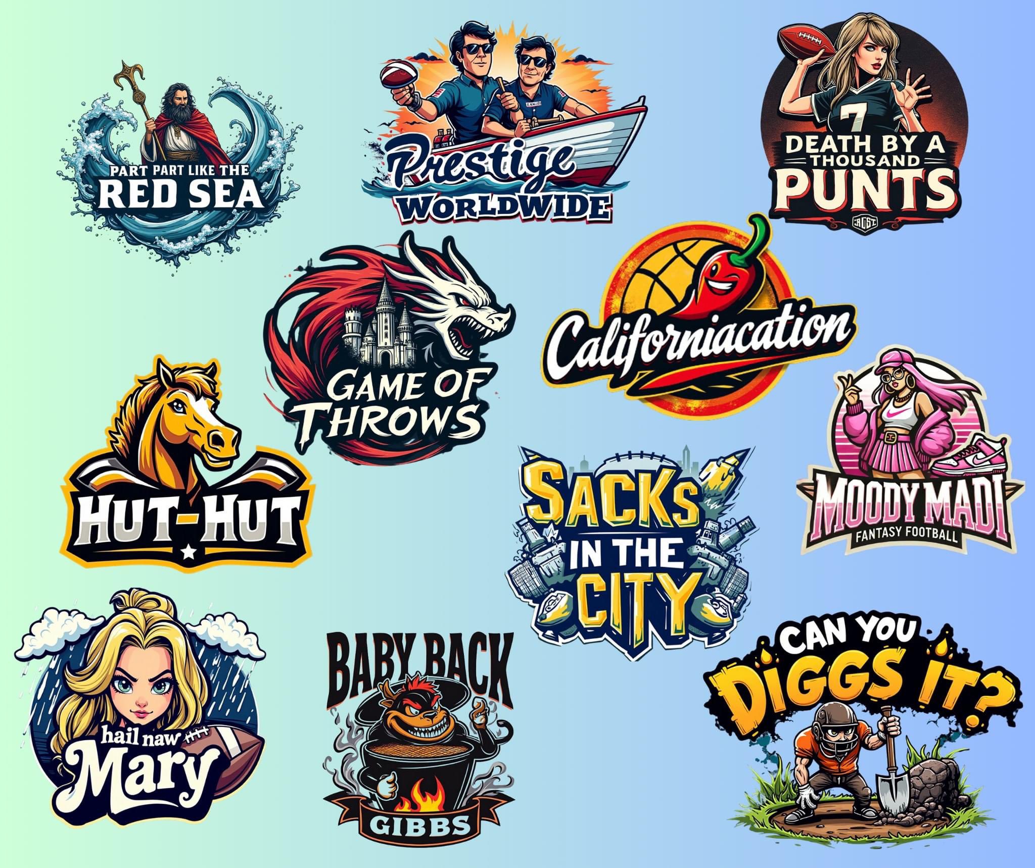 Fantasy Football Team Names Logos